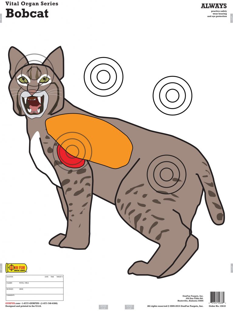 Bobcat (15610) | GunFun Shooting Targets, Inc.