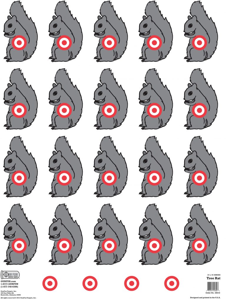 Tree Rat (25010) | GunFun Shooting Targets, Inc.