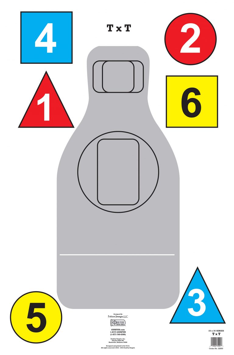 T x T (22850) | GunFun Shooting Targets, Inc.
