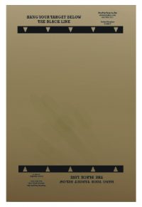 Cardboard Backer (61040-C) | GunFun Shooting Targets, Inc.