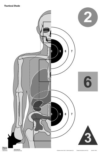 Tactical Dude (23220) | GunFun Shooting Targets, Inc.