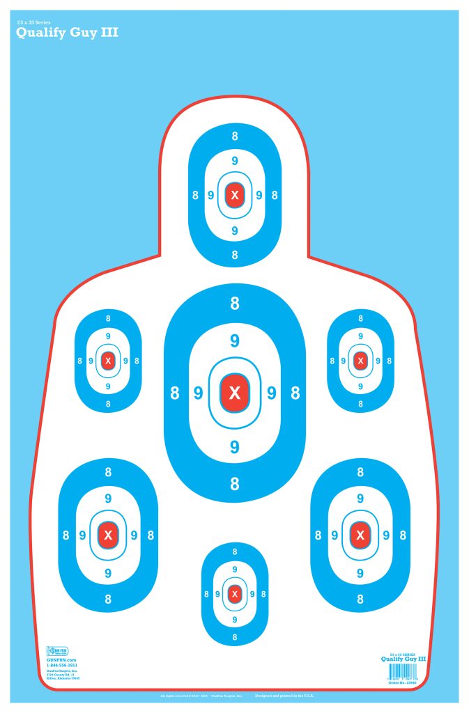 Qualify Guy III (22940) | GunFun Shooting Targets, Inc.