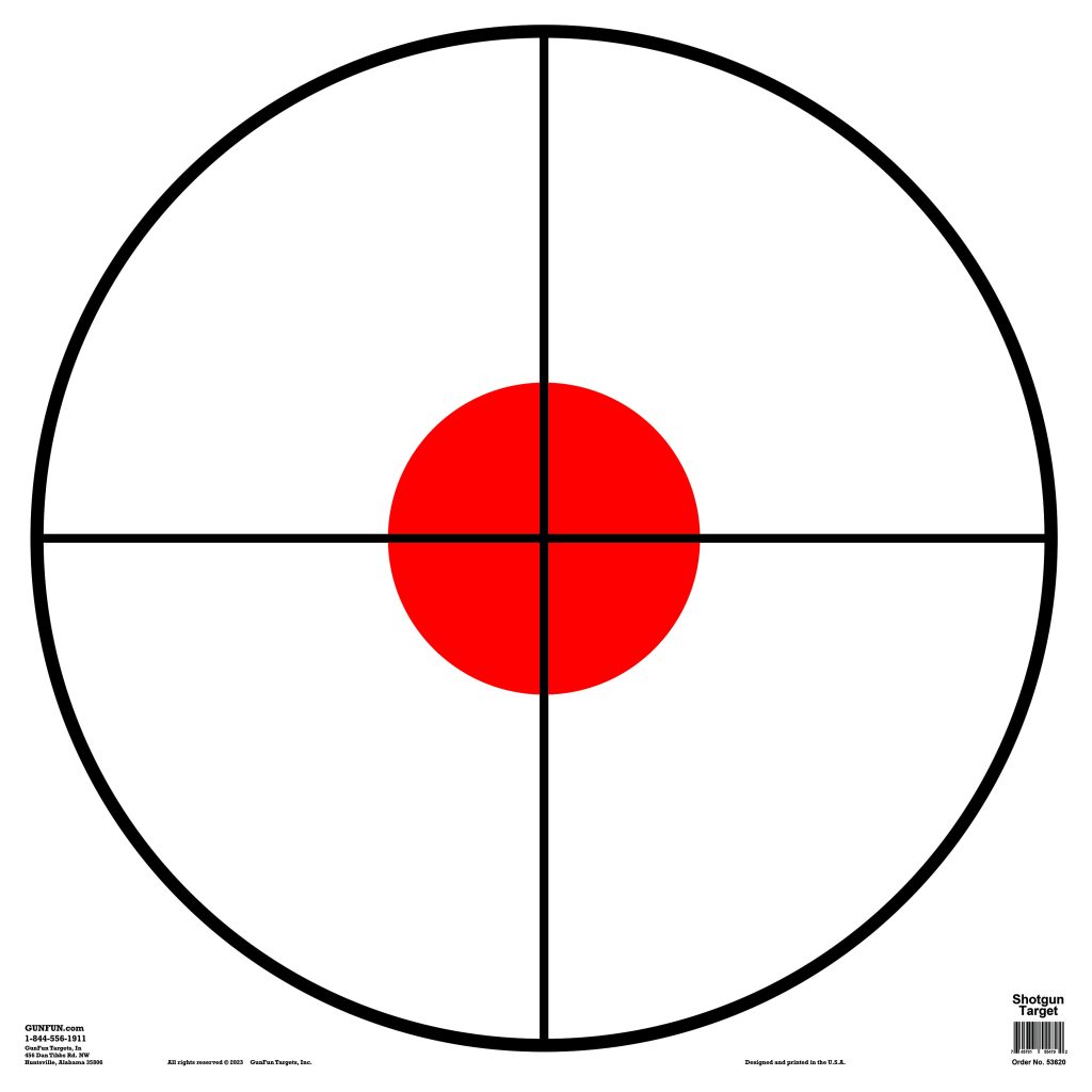 Shotgun Target (53620) | GunFun Shooting Targets, Inc.