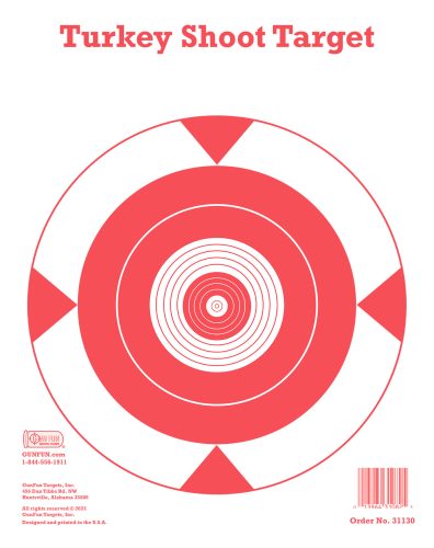 Turkey Target (31130) | GunFun Shooting Targets, Inc.