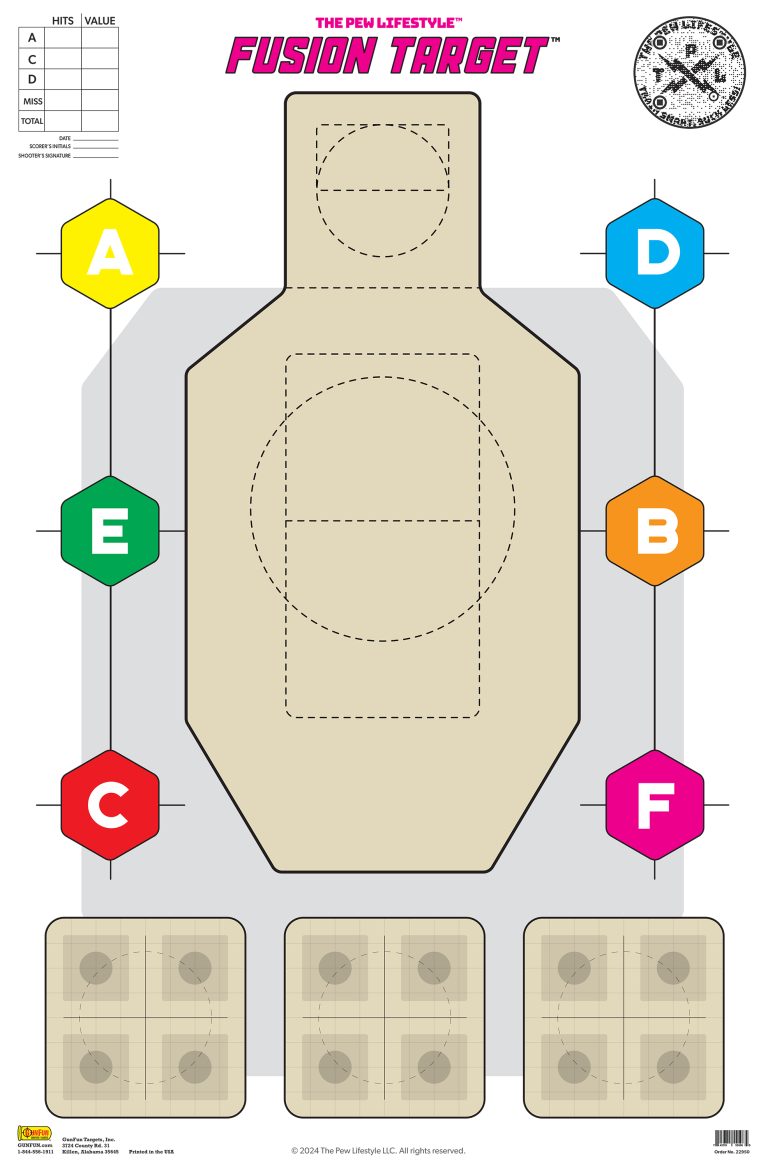 Fusion Target (22950) | GunFun Shooting Targets, Inc.
